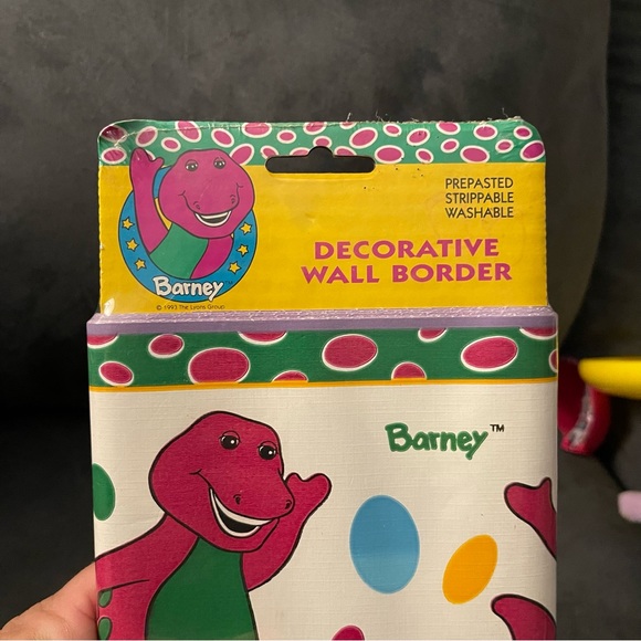 Vintage | Wall Decor | Vintage Barney Room Border | Poshmark